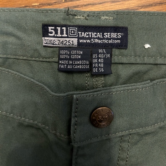 5.11 Tactical | Pants | Nwt 51 Tactical Cotton Canvas Pant Colorod ...